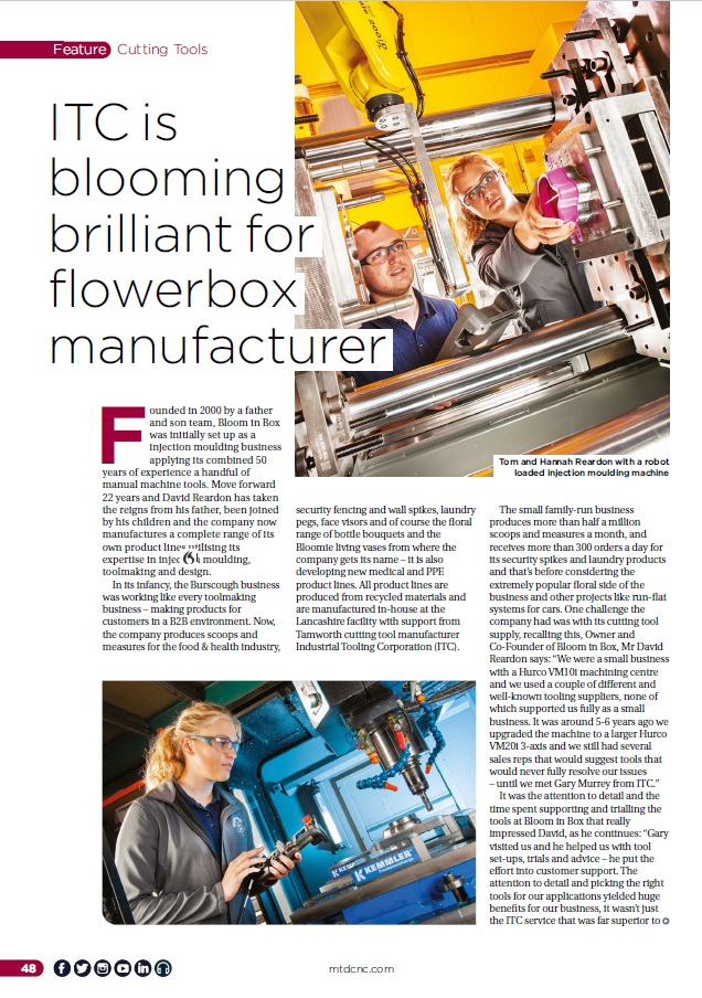 Works – Bloom in box